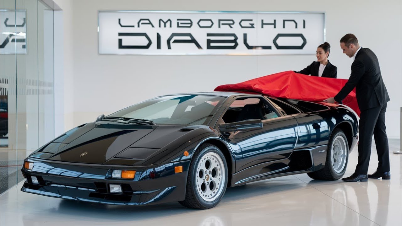 1990 Lamborghini Diablo – The Supercar That Ruled the ’90s! - YouTube