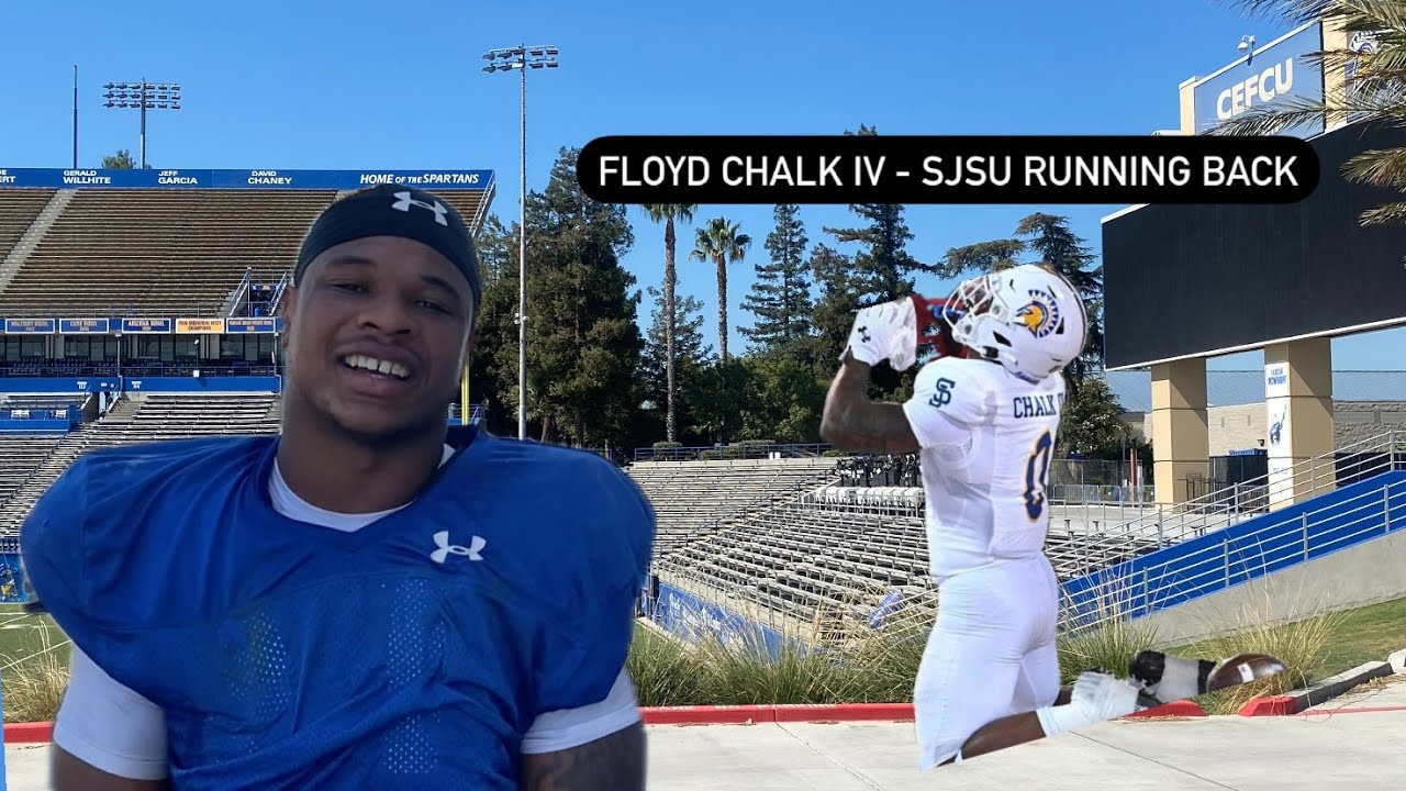 San Jose State running back Floyd Chalk IV talks Spartan run game after ...