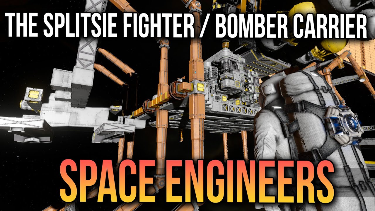 Building Our First Fleet Carrier - Space Engineers: Battlegroup ...