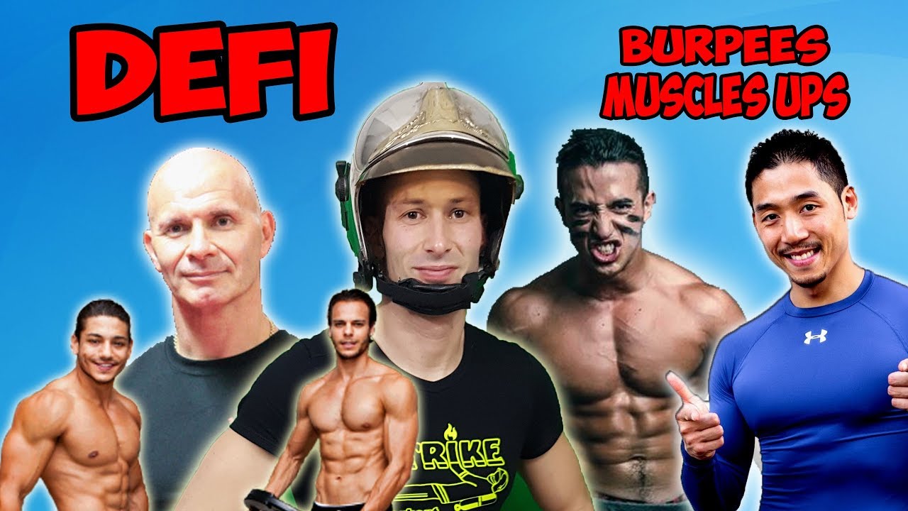 DEFI tiboinshape, Bodytimes, Franck ROPERS, Alex LEVAND ( MAX burpees ...