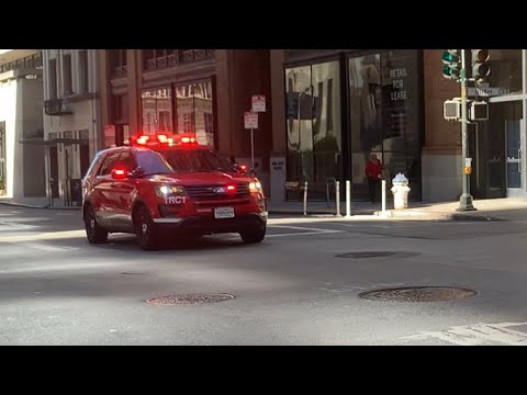 SFFD Rescue Captain 1 Responding Code 3 - YouTube