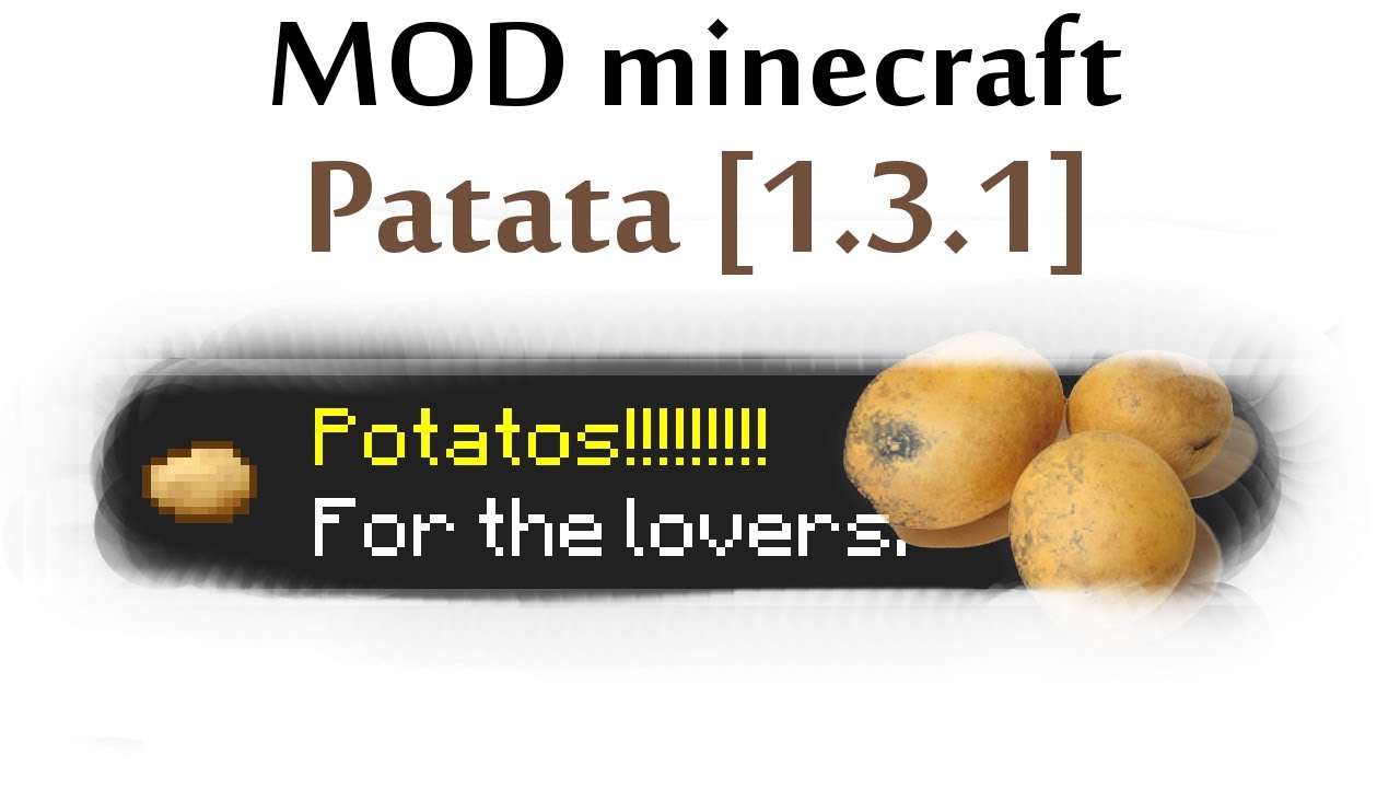 Minecraft Mods - Patata [1.3.1] [1080p] - YouTube