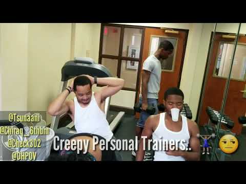 Creepy Personal Trainers Be Like.. | DHPOV Skits