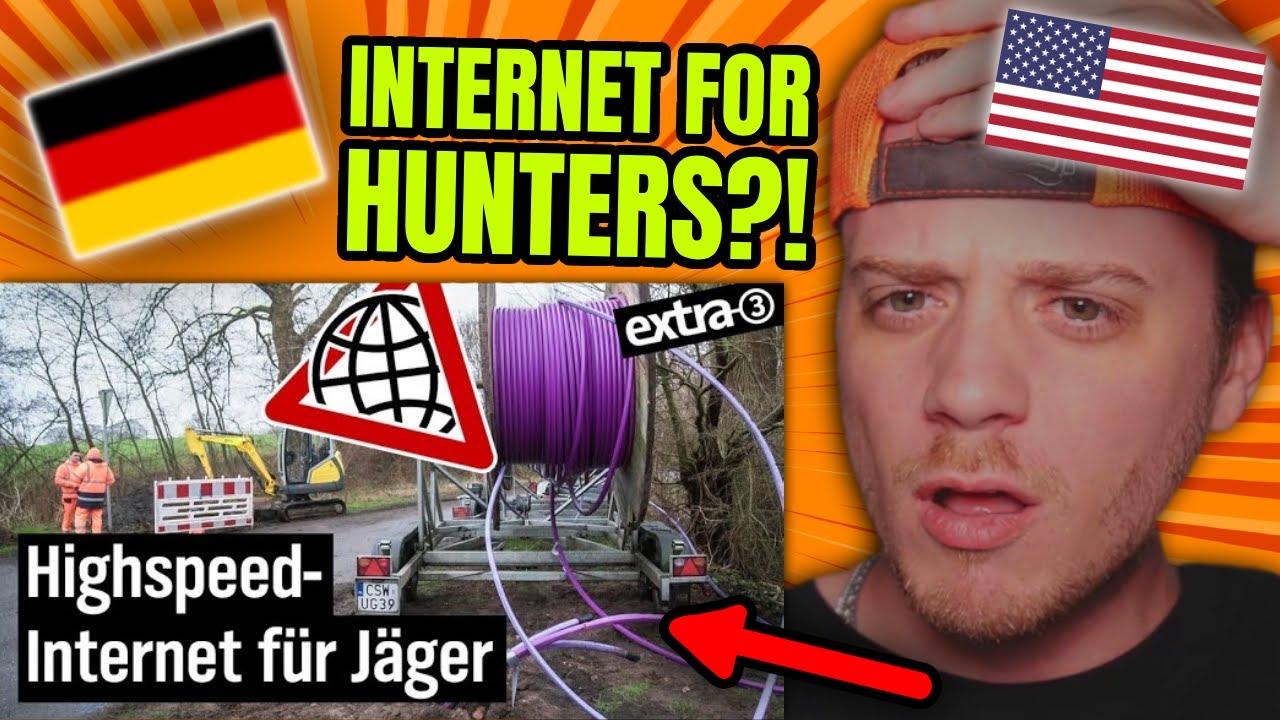 Germany Gives Internet to Hunters? (American Reacts) - YouTube