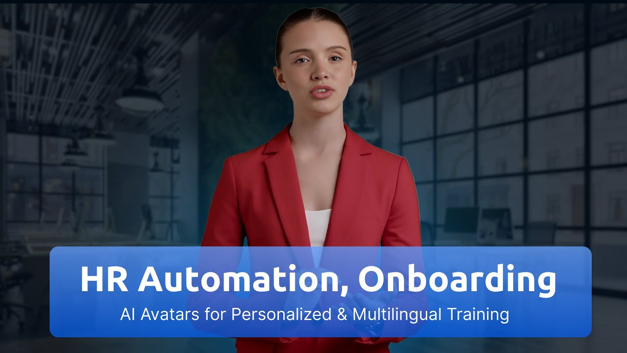 HR Automation, Onboarding: AI Avatars for Personalized & Multilingual ...