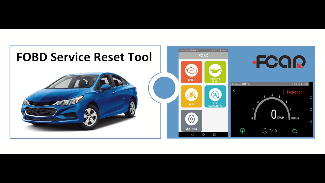 Oli Light Resest OBD2 EOBD Code Reader Android IOS Auto Diagnostic ...