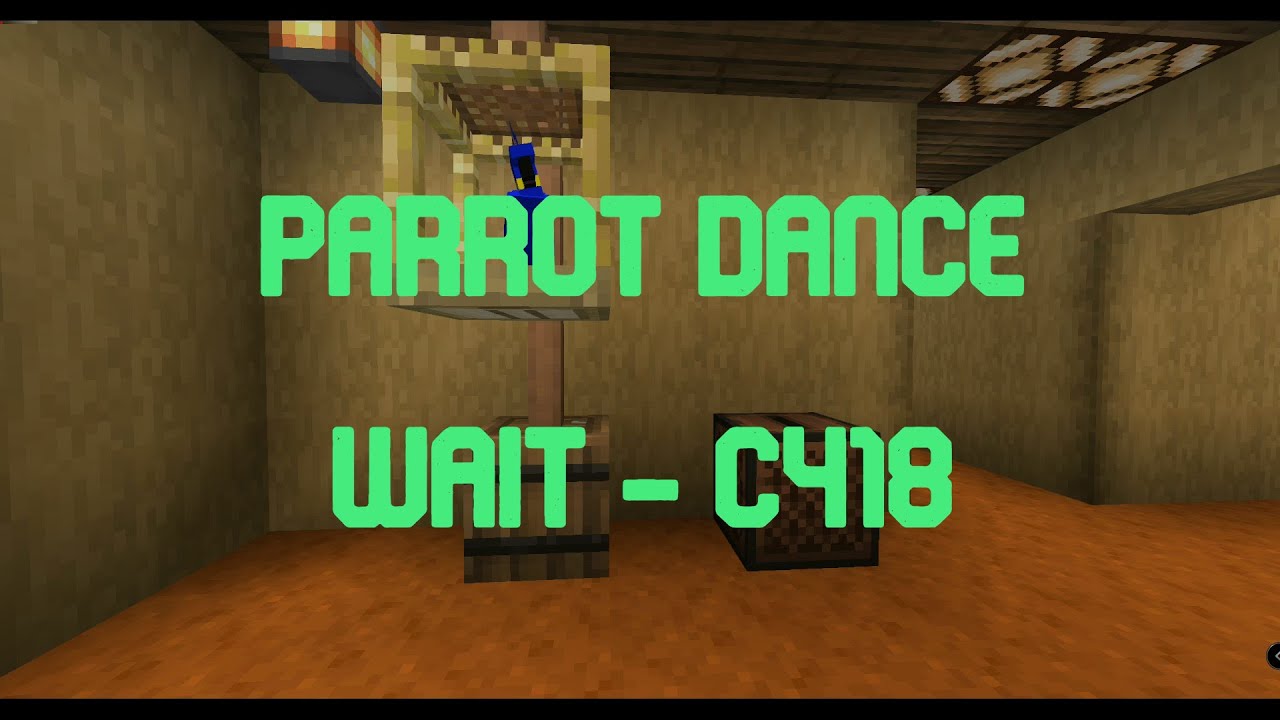Minecraft Dancing Parrot Video - YouTube