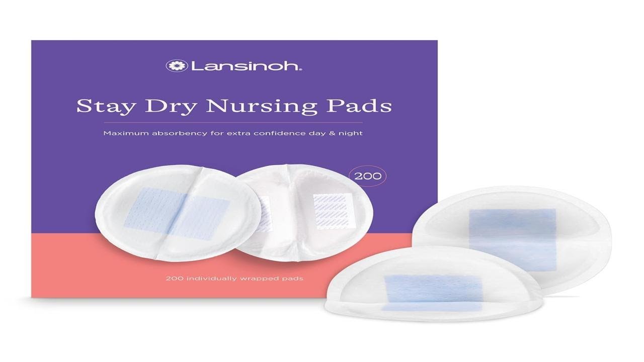 lansinoh stay dry disposable nursing pads soft and super absorbent ...