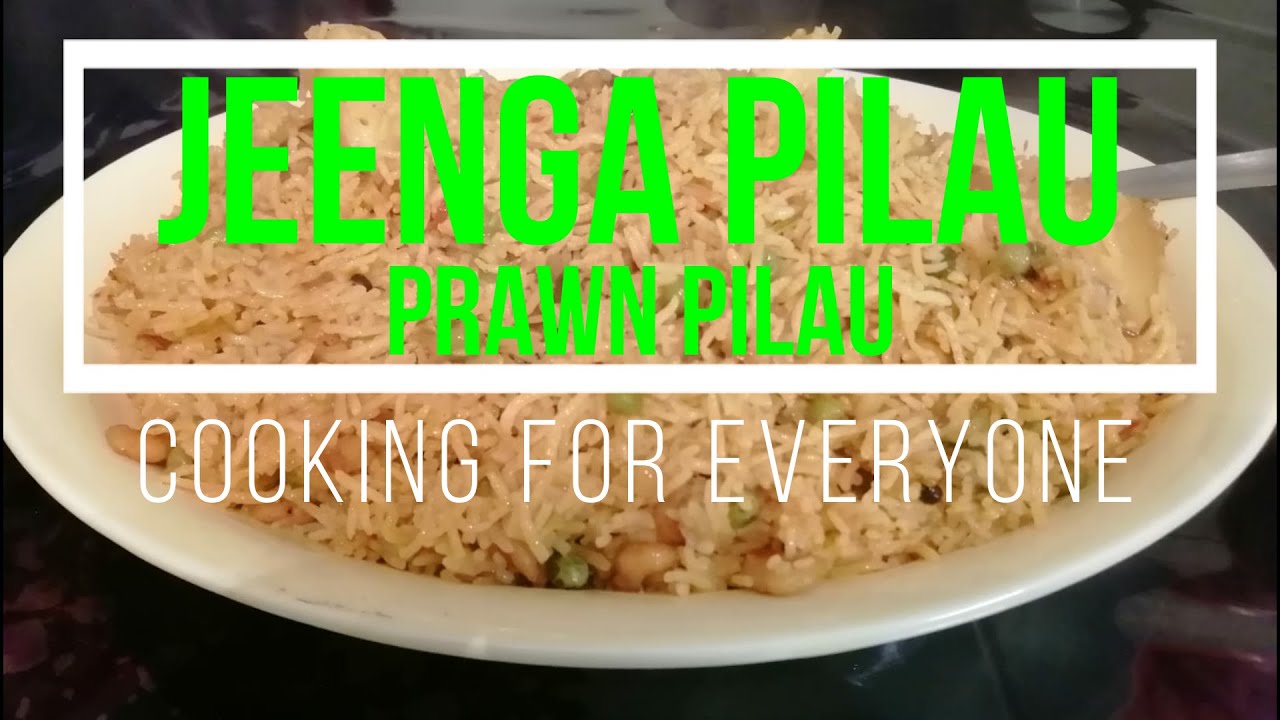 BEAUTIFUL Jeenga Pilau (Prawn Pilau) Recipe - Urdu/Hindi - YouTube