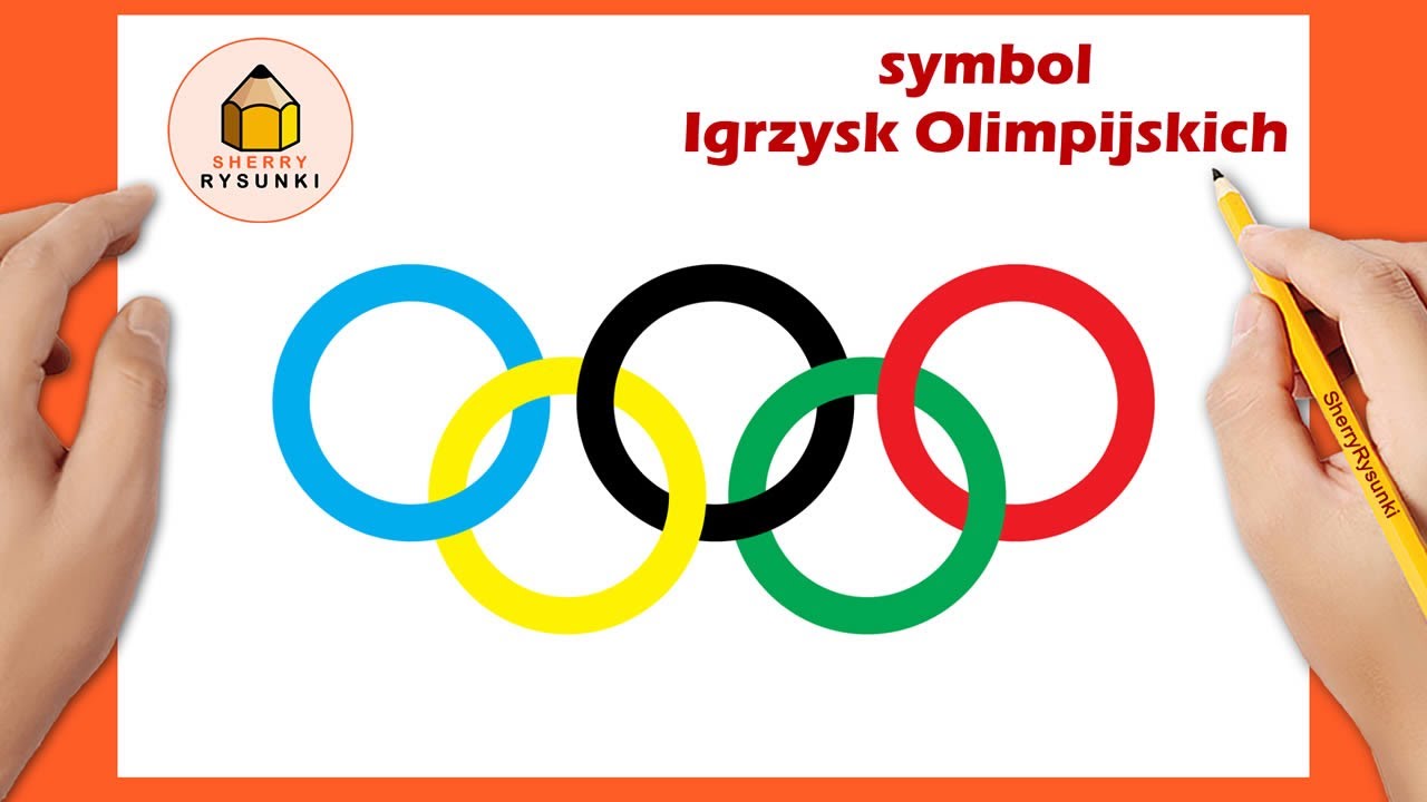 Jak narysować symbol Igrzysk Olimpijskich | Jak narysować koła ...