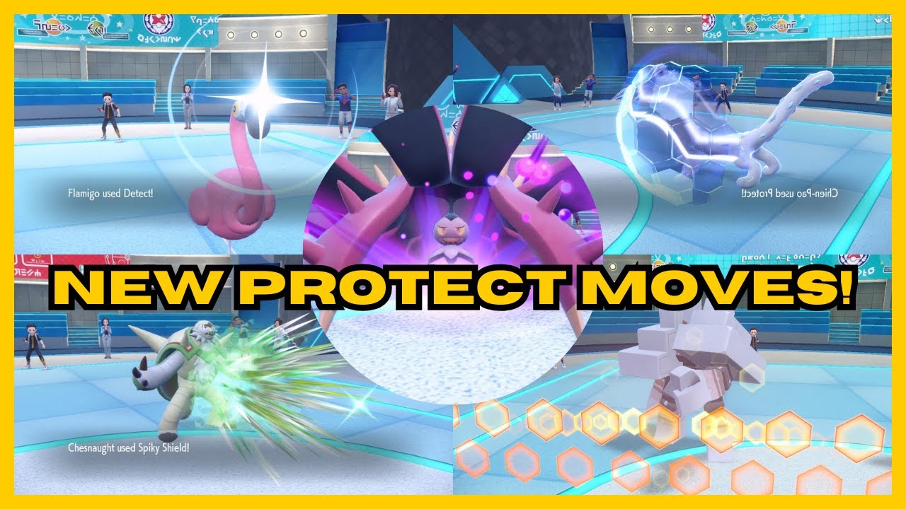 I Created New PROTECT Moves In Pokémon! - YouTube