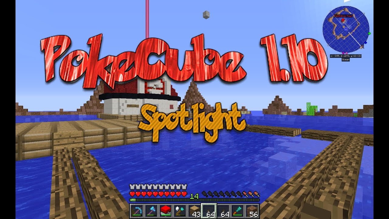 Minecraft Pokecube 1.10 Spotlight ( part 1) - YouTube
