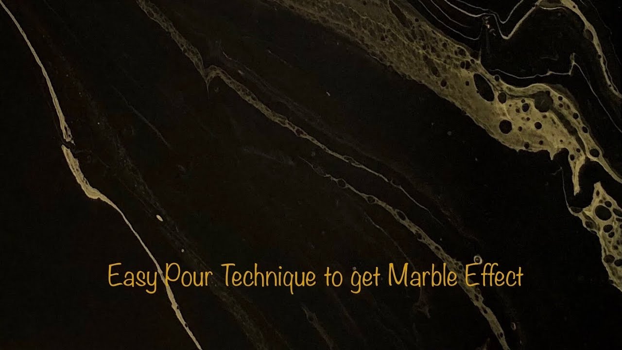 #90 Acrylic Pour Painting literally | Dirty Pour to create Marble ...