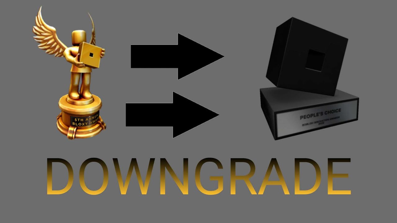 ROBLOX changed the bloxy statue.. - YouTube