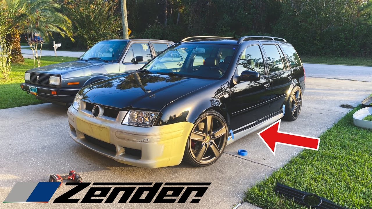 Rare Zender VWA Concept Parts! ( MK4 Jetta Wagon VR6) - YouTube