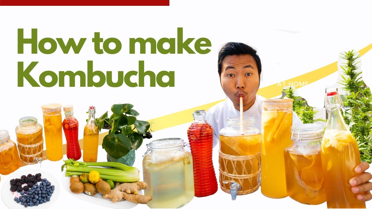 What is Kombocha? How To Make Kombucha - YouTube