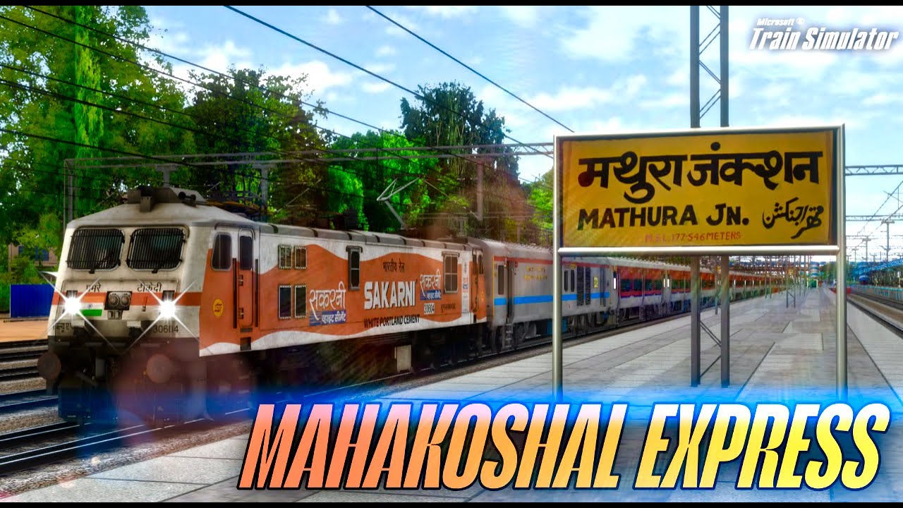 MATHURA TO HAZRAT NIZAMUDIN IN 12189 MAHAKOSHAL EXPRESS |INDIAN TRAIN ...