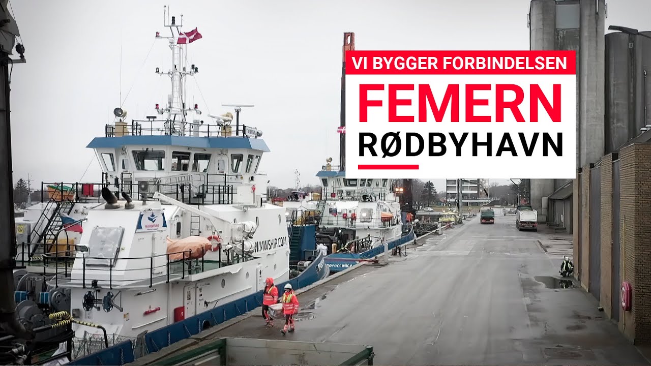 Vi bygger forbindelsen - FEMERN: Rødbyhavn (Fra april 2020) - YouTube