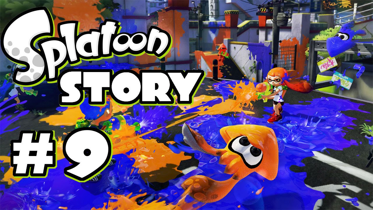 Let's Play: Splatoon - Story Mode - Part 9 [Agent 1 & 2] - YouTube