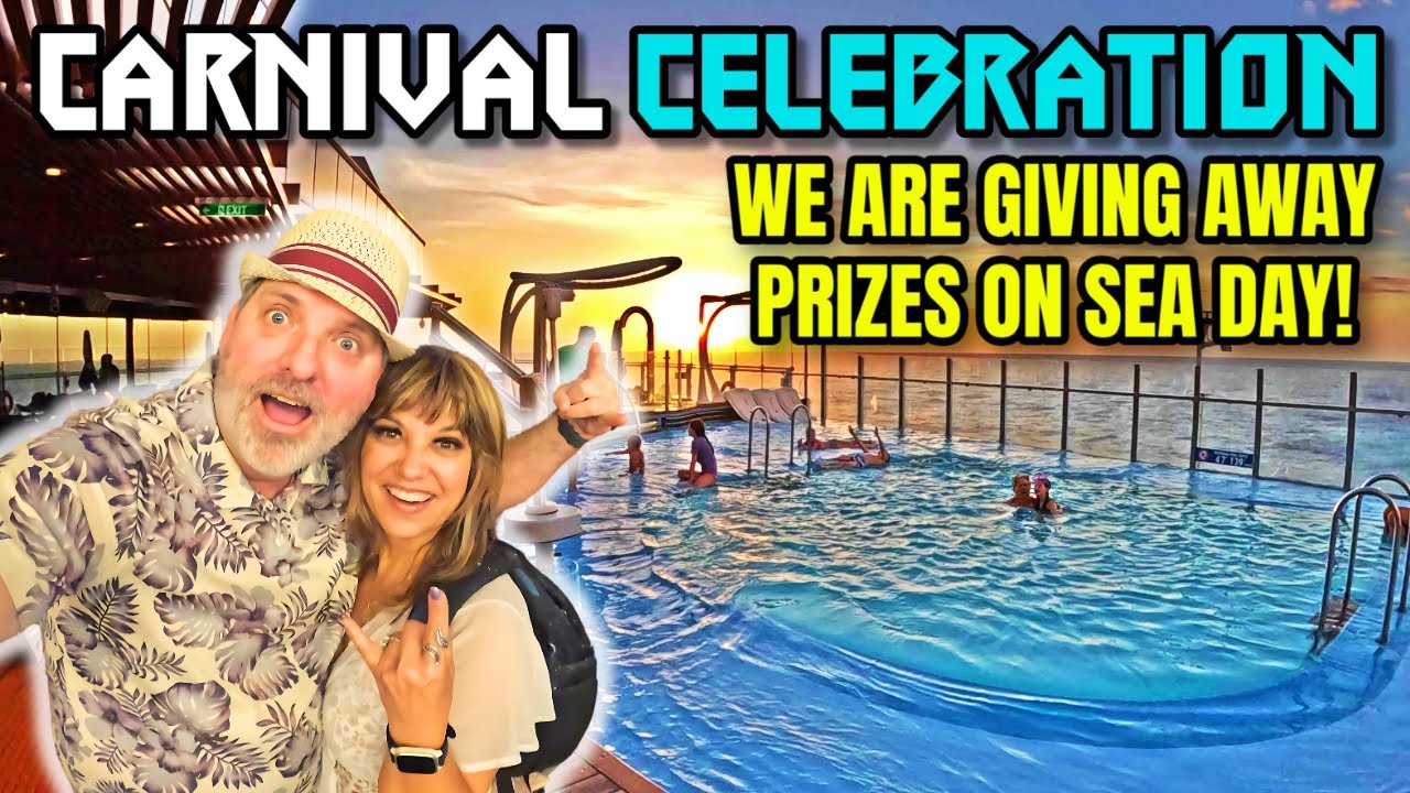 Carnival Celebration Fun Day at Sea Tour - YouTube