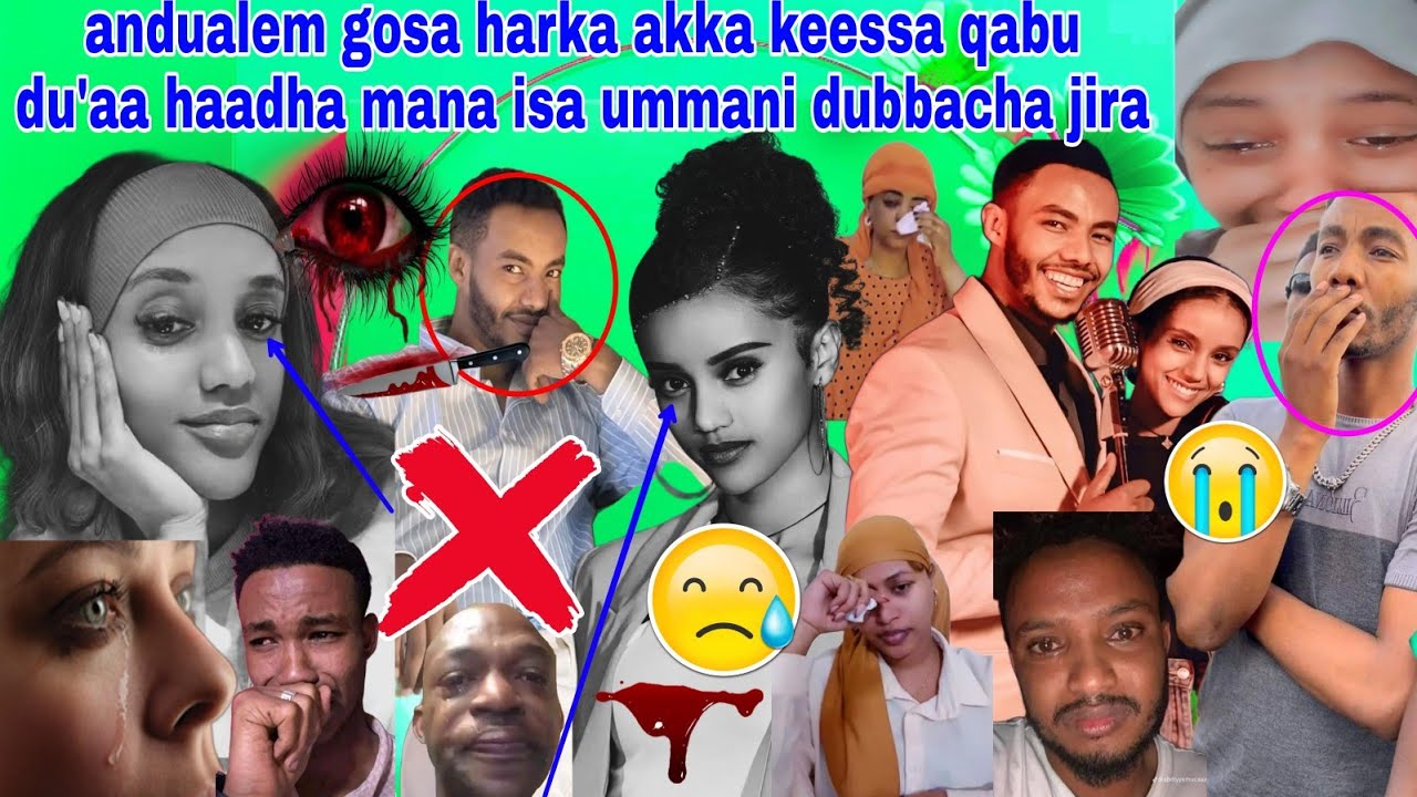 Ajjeecha😭 keneni adugna artist andualem gosa harka keessa qaba ayii ...