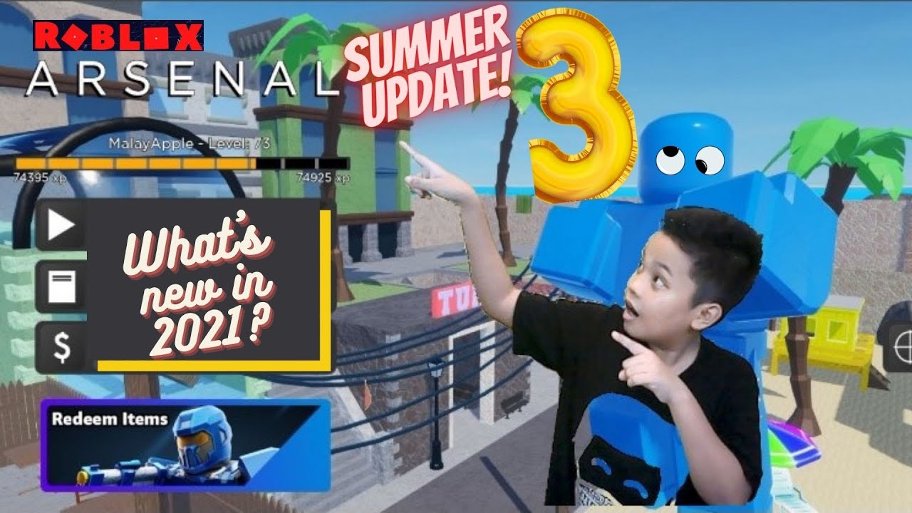WHAT'S NEW IN 2021 FOR ROBLOX ARSENAL SUMMER UPDATE 3? - YouTube