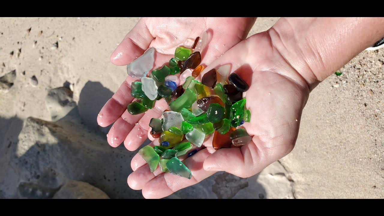 2021 Sea Glass Hunt - YouTube