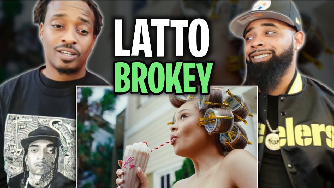 Latto - Brokey (Official Video) REACT - YouTube