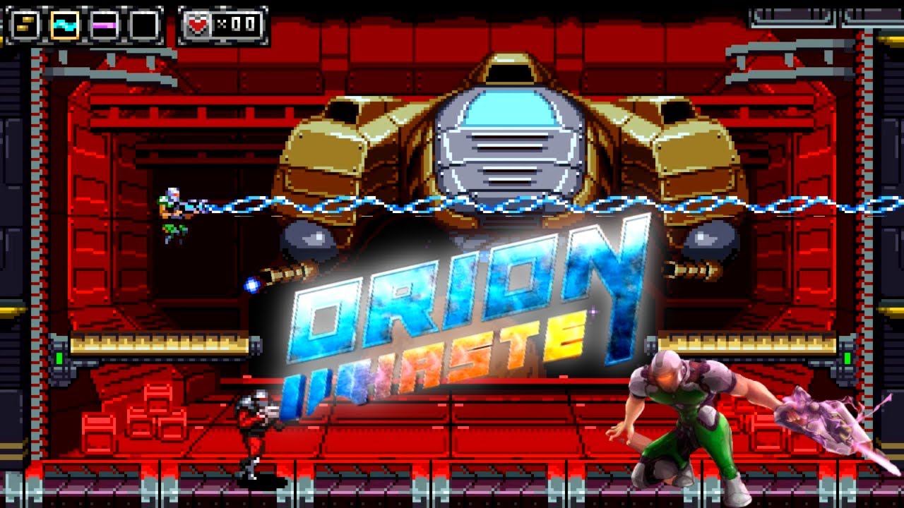 Orion Haste - a new retrogame - YouTube