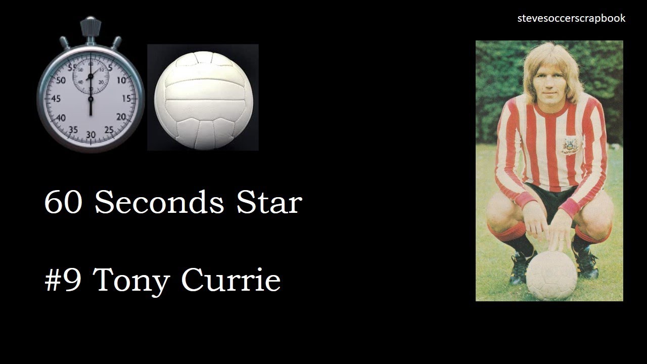 stevesoccerscrapbook 60 Seconds Star #9 Tony Currie - YouTube