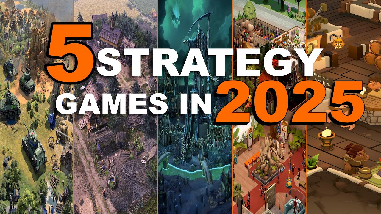The TOP 5 Strategy/Management/Building Games in 2025 you should look ...
