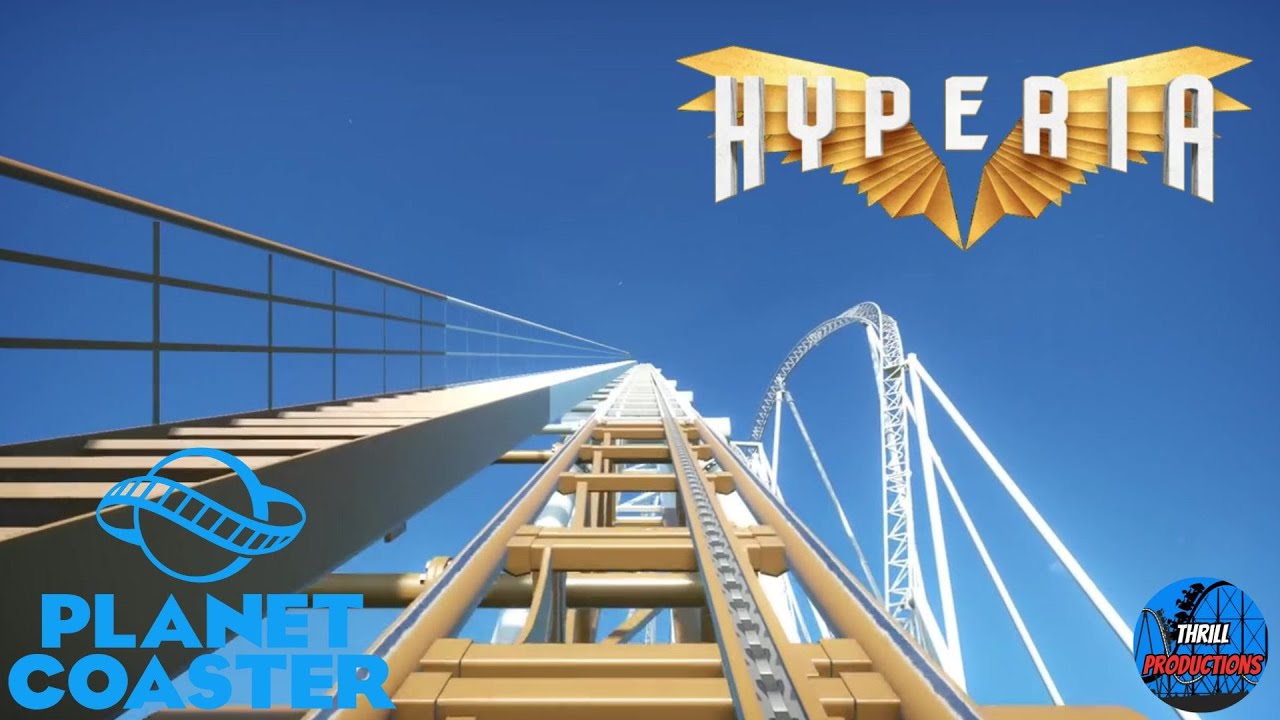 Hyperia Front Row POV - Planet Coaster Recreation - YouTube