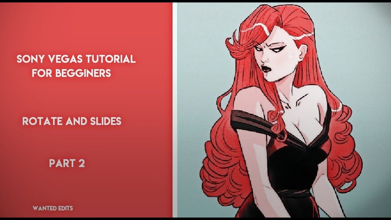 svp tutorial for begginers part 2 | Sony Vegas | Rotate & Slide push fx - YouTube