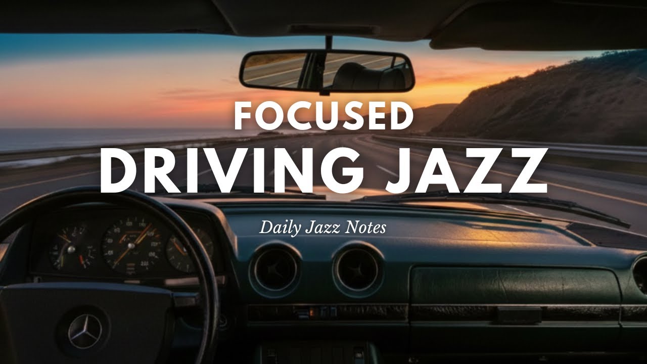 Focused Driving Jazz【落ち着いた夜の帰り道に】120分｜Minimal Trio for Steady Driving ...