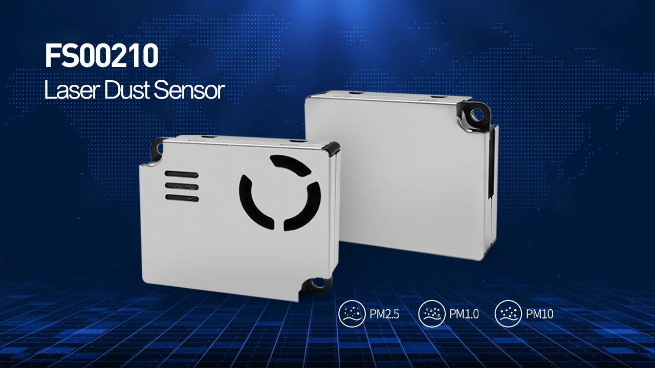 Laser Dust Sensor FS00210 - YouTube