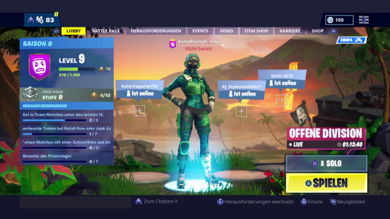 Fortnite germany!? - YouTube