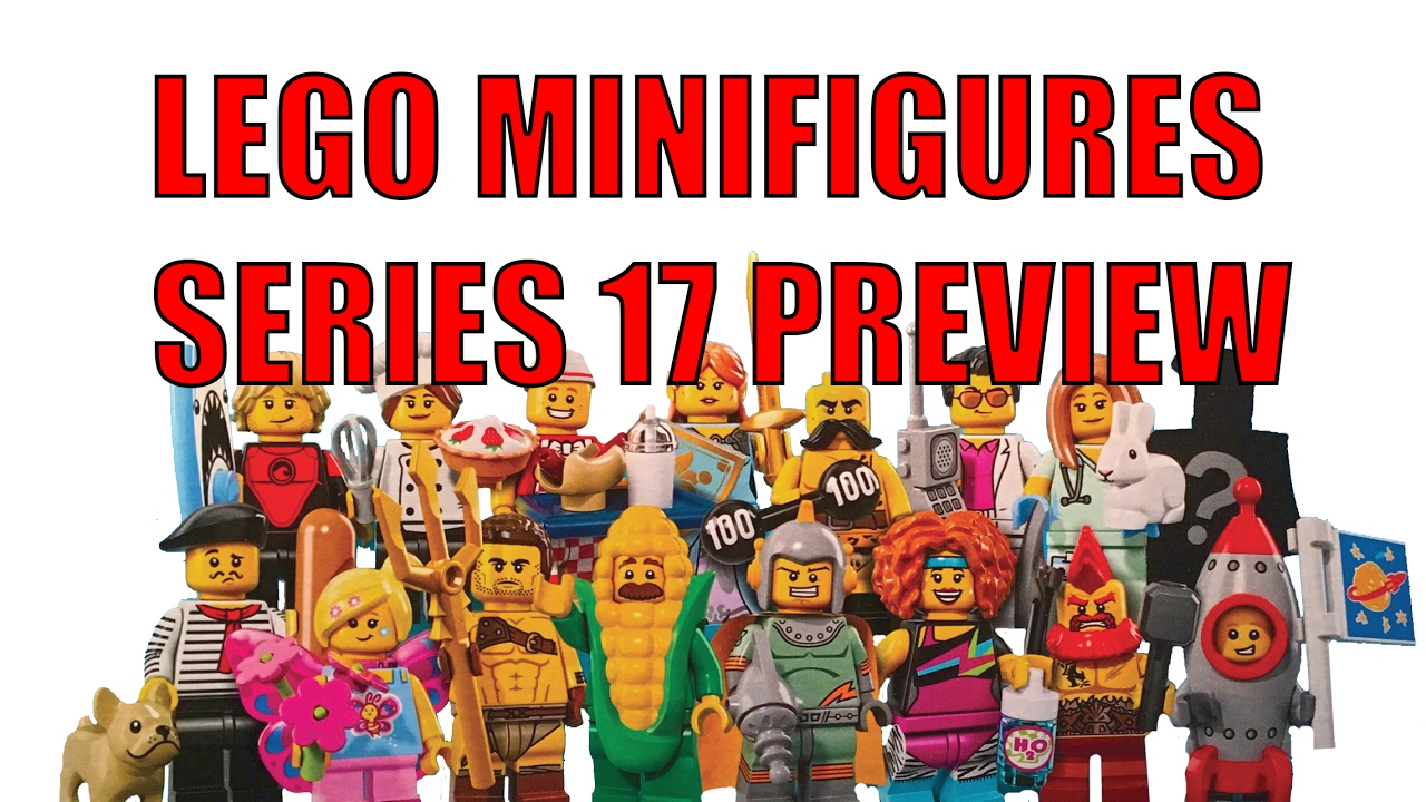 Lego Series 17 Minifigures Set 71018 PREVIEW 2017 - YouTube