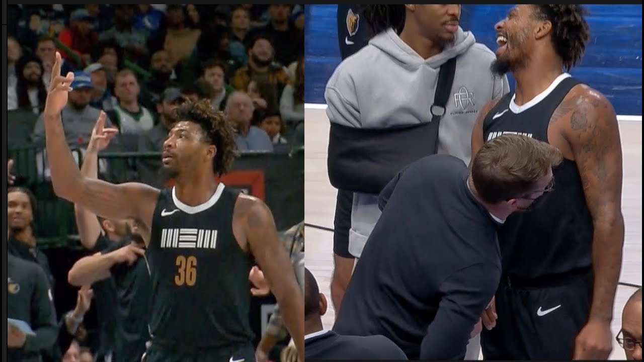 WILD IRONY! Marcus Smart Flexes His Hand After Flaming Mavs But Then ...