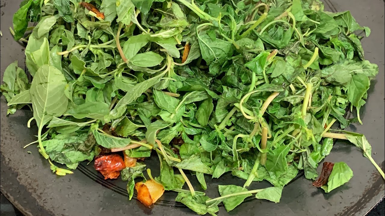 Chawali chi bhaji - YouTube