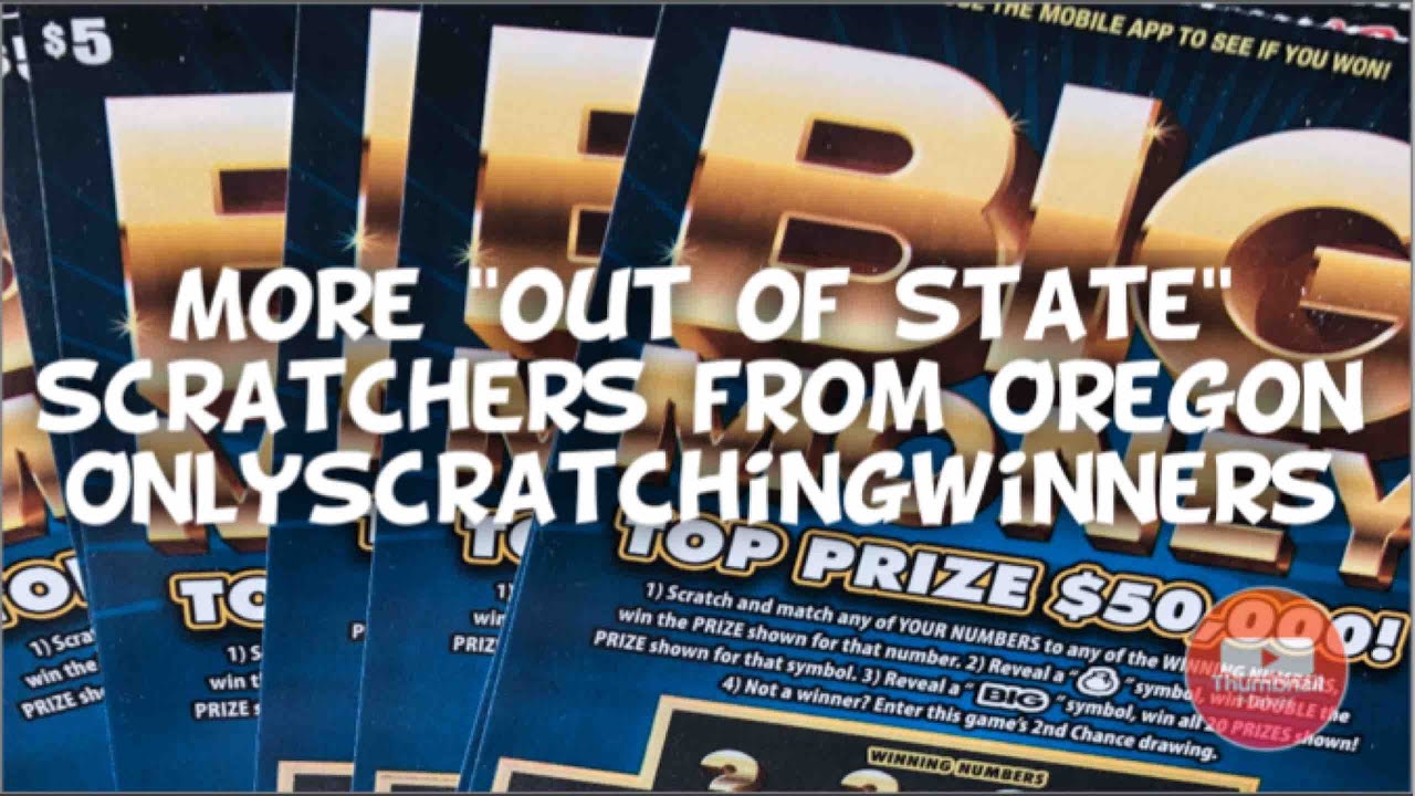🤞🏻Big Money $5 Oregon Lottery Scratchers! We love out of state tickets ...