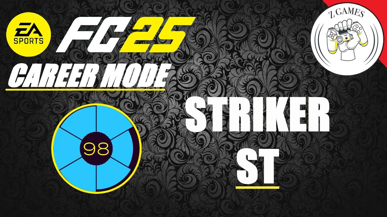 98 overall STRIKER (ST) build - EA Sports FC 25 Career Mode - YouTube