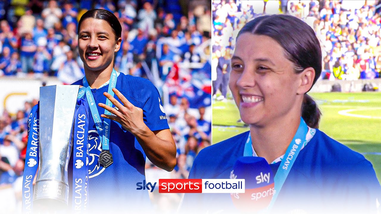 'I'm in the GREATEST team in England' 🔵 | Sam Kerr reacts to Chelsea's ...