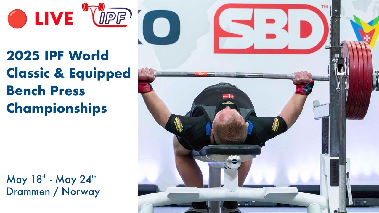 Women 76 - 84+ kg Equipped - 2025 World Bench Press Championships - YouTube