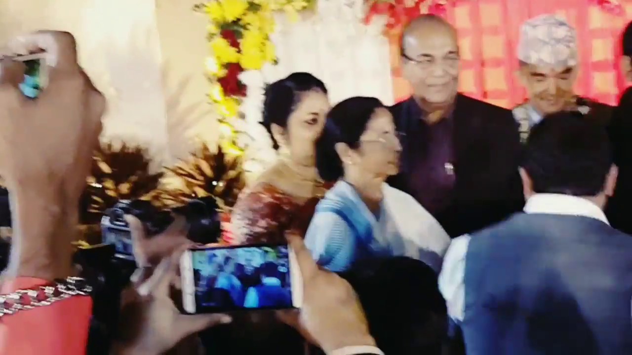Mamata Banerjee(CM) attending Sunil Chhetri Wedding. - YouTube