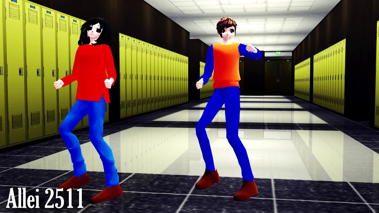 [MMD x Baldi] Jump - YouTube