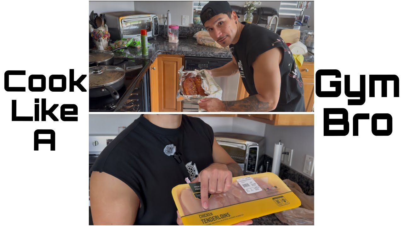 COOKING MEAT LIKE A GYM BRO - YouTube