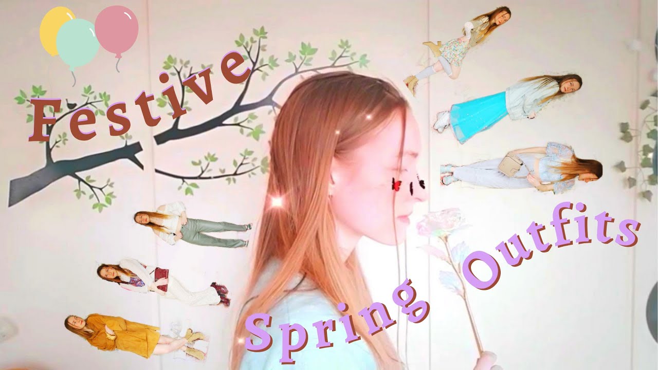 🌸spring or cool summer outfits 🎈 for Bdays, garden parties, weddings ...