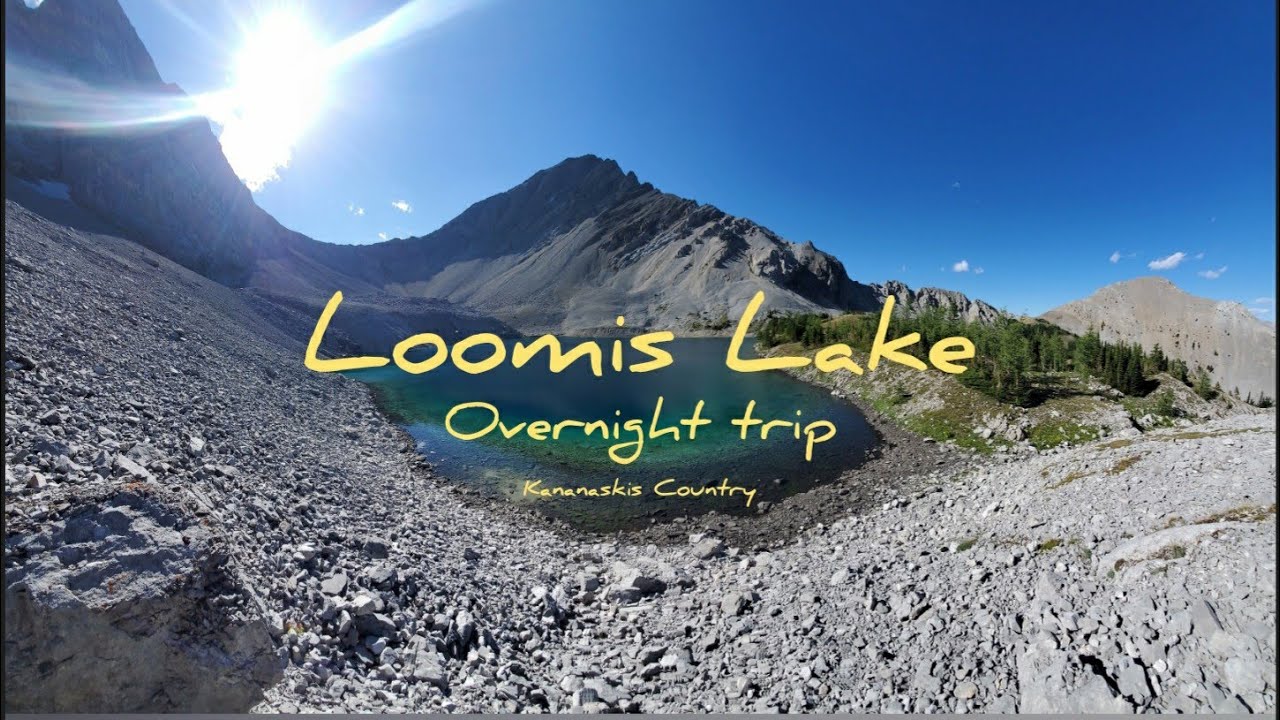Backpacking trip | Loomis Lake | Kananaskis Country - YouTube