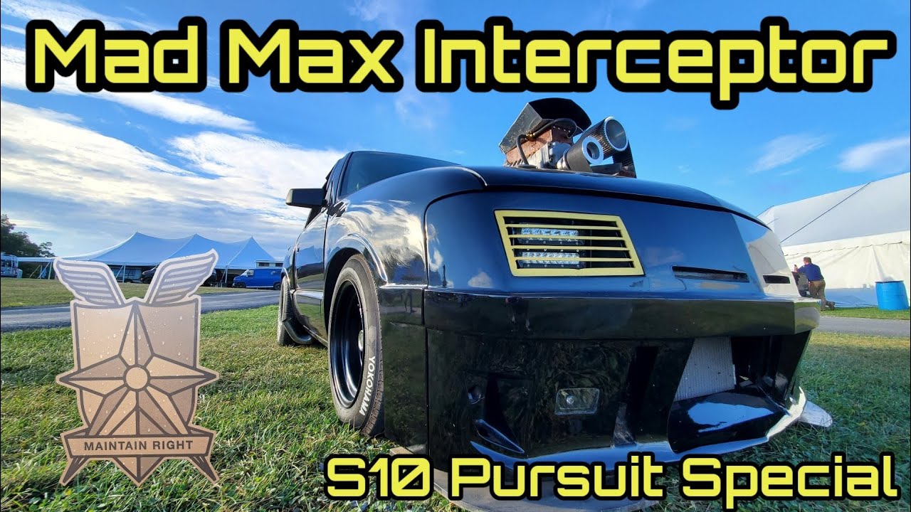 1997 Chevy S10 Mad Max Interceptor Pursuit Special Tribute Truck Joy ...
