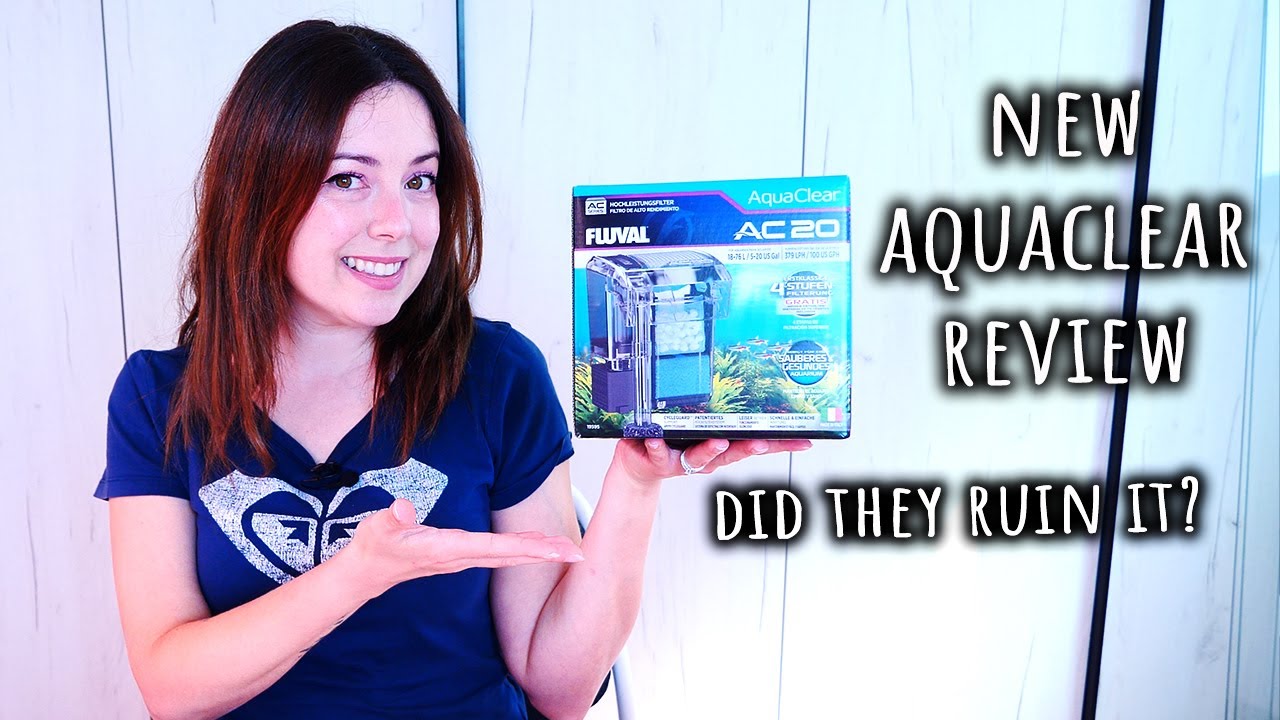 The new Aquaclear Filter AC20 has some big shoes to fill! (Not ...